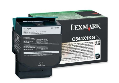 Cartouche toner noir d'origine xxl pour imprimante LEXMARK C544DN
