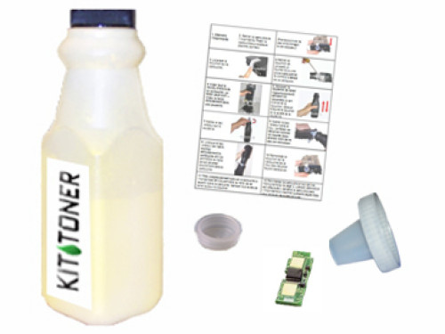 Kit de recharge toner compatible Jaune pour imprimante XEROX Phaser 6115MFP