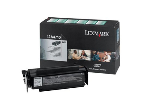 Cartouche de toner noir original pour imprimante LEXMARK Optra X422