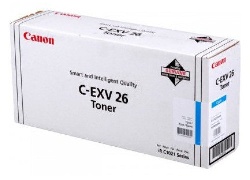 Cartouche toner d'origine cyan CEXV26 pour imprimante CANON IRC 1028