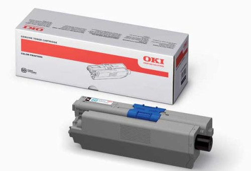Cartouche de toner noire d'origine pour imprimante OKI MC561