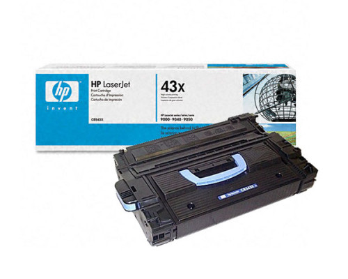 Toner HP noir d'origine 43X pour imprimante HP Laserjet 9050DN