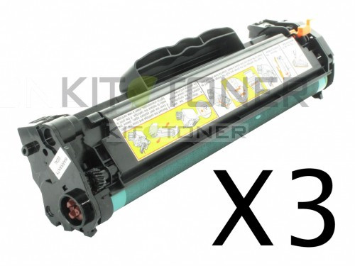 Pack de 3 cartouches de toner compatibles 728 pour imprimante CANON I ...