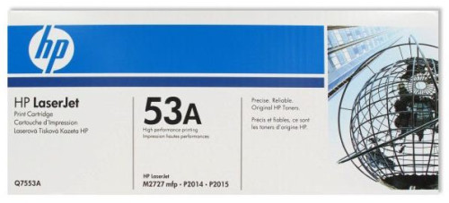 Cartouche de toner d'origine 53A pour imprimante HP Laserjet P2015