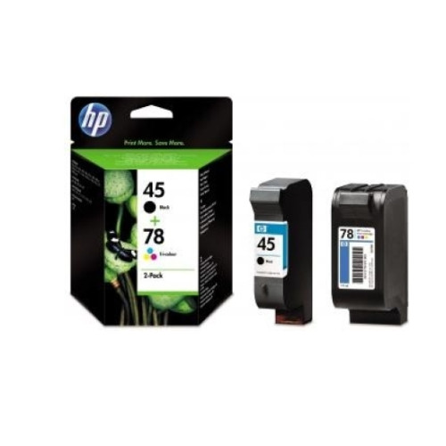 Pack combo de 2 cartouches d'encre de marque pour imprimante HP Deskjet ...