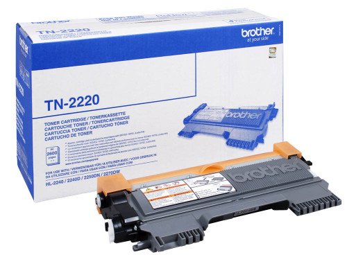 Cartouche de toner d'origine TN2220 pour imprimante BROTHER Fax 2845